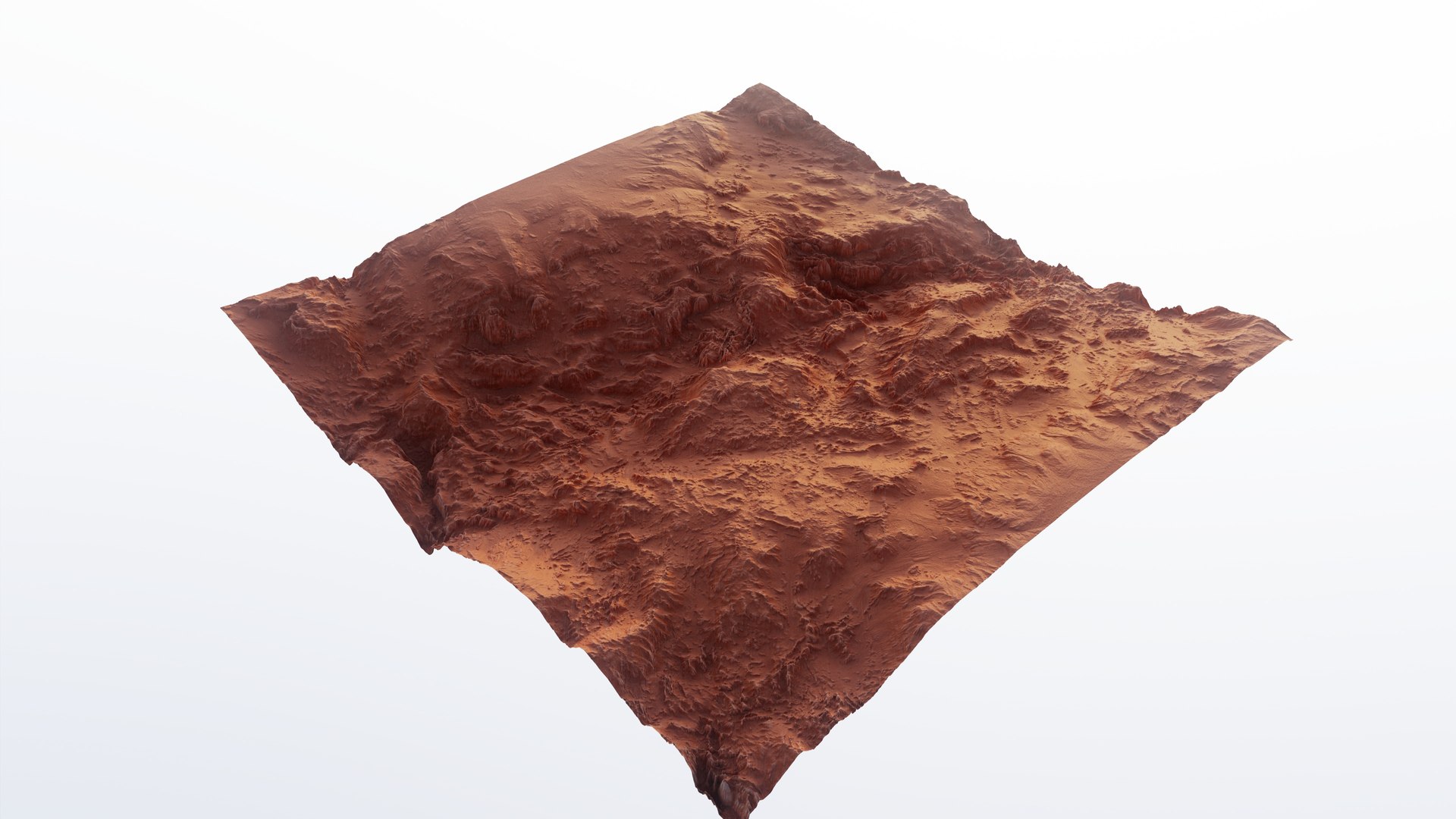 3D Mars Terrain Model - TurboSquid 2160575