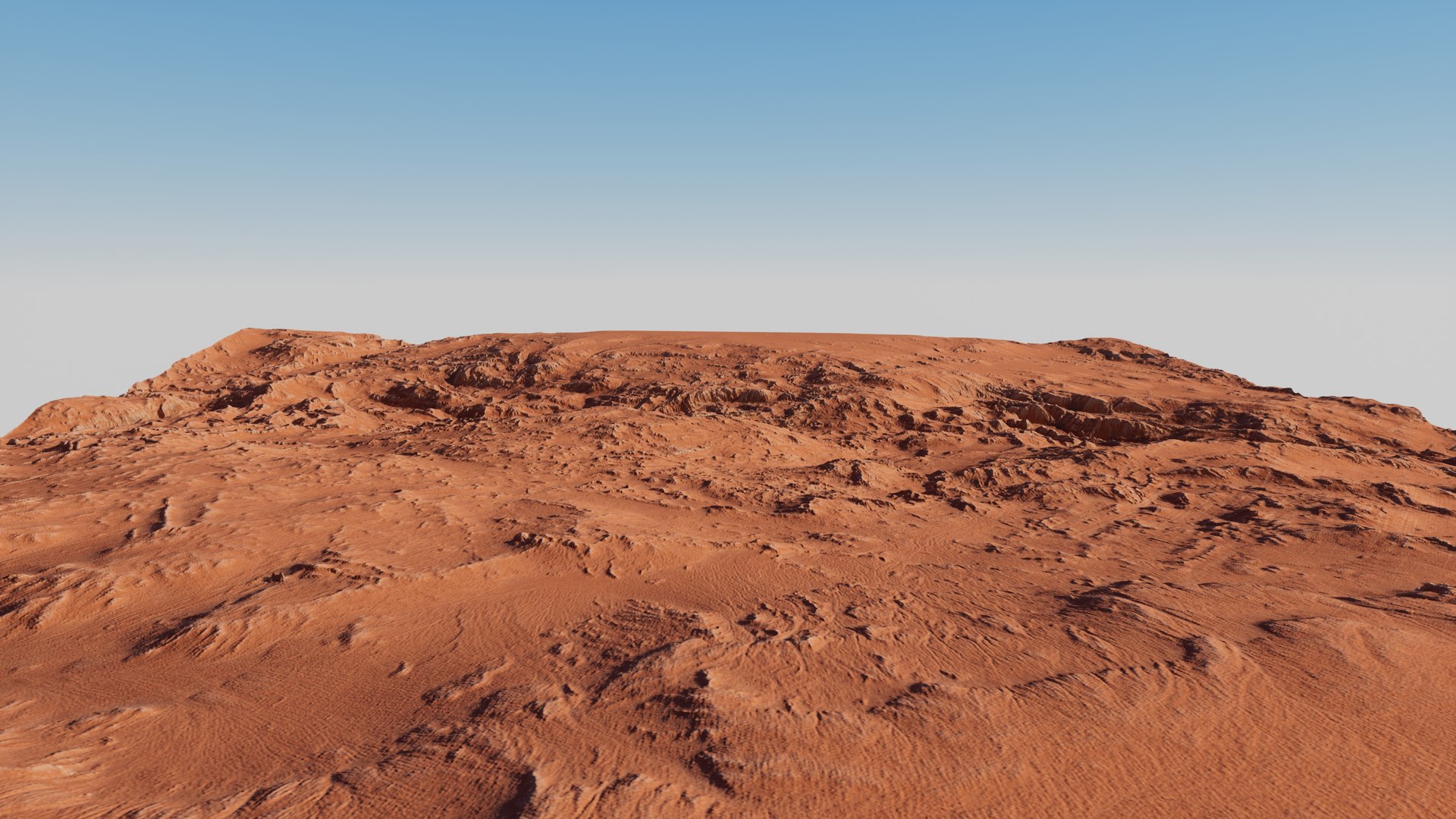 3D Mars Terrain Model - TurboSquid 2160575