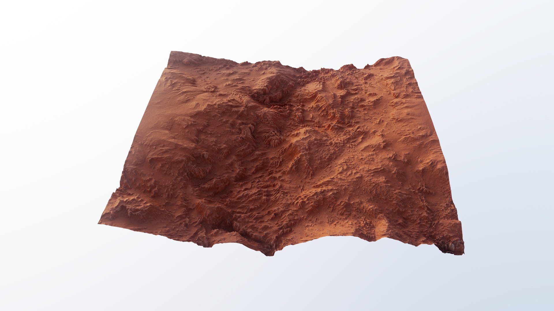 3D Mars Terrain Model - TurboSquid 2160575