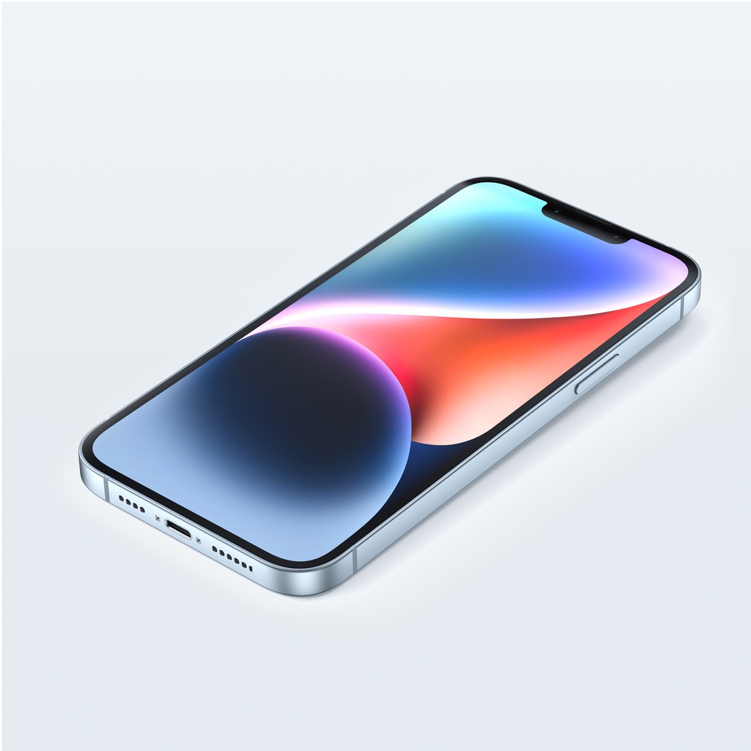 IPhone 14 Plus - NURBS Keyshot 3D Model - TurboSquid 1991342