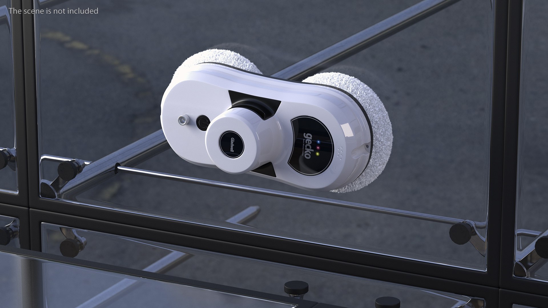 Robot Window Cleaner Gladwell White Fur 3D - TurboSquid 1868034