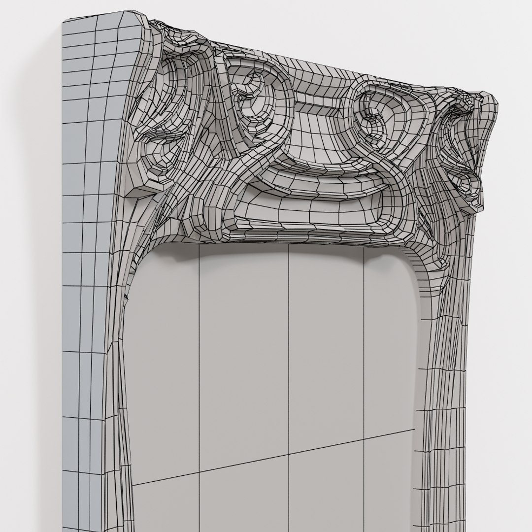 Mirror Print 3D Model | 1147047 | TurboSquid