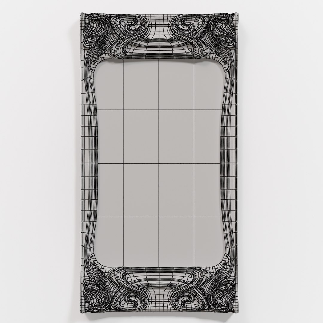Mirror Print 3D Model | 1147047 | TurboSquid