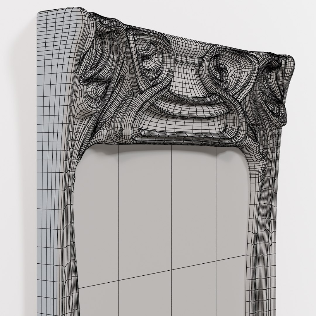 Mirror Print 3D Model | 1147047 | TurboSquid