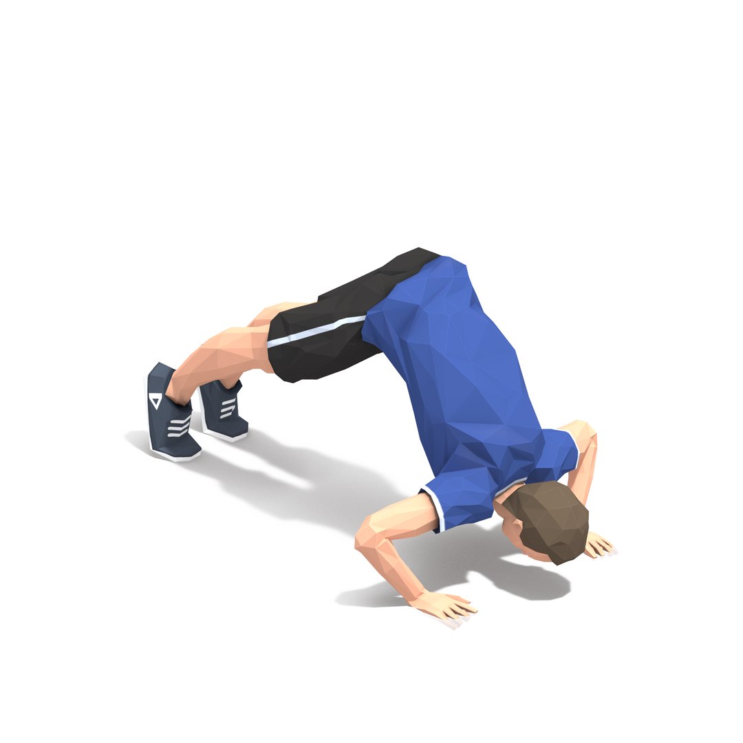 Animations Exercise Man 3D - TurboSquid 1706213