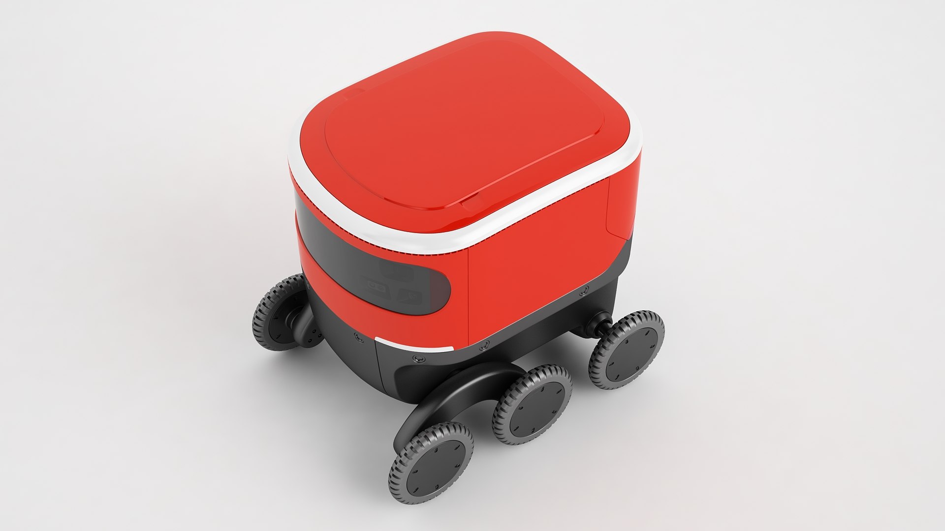 Delivery Robot 02 3D Model - TurboSquid 1910032