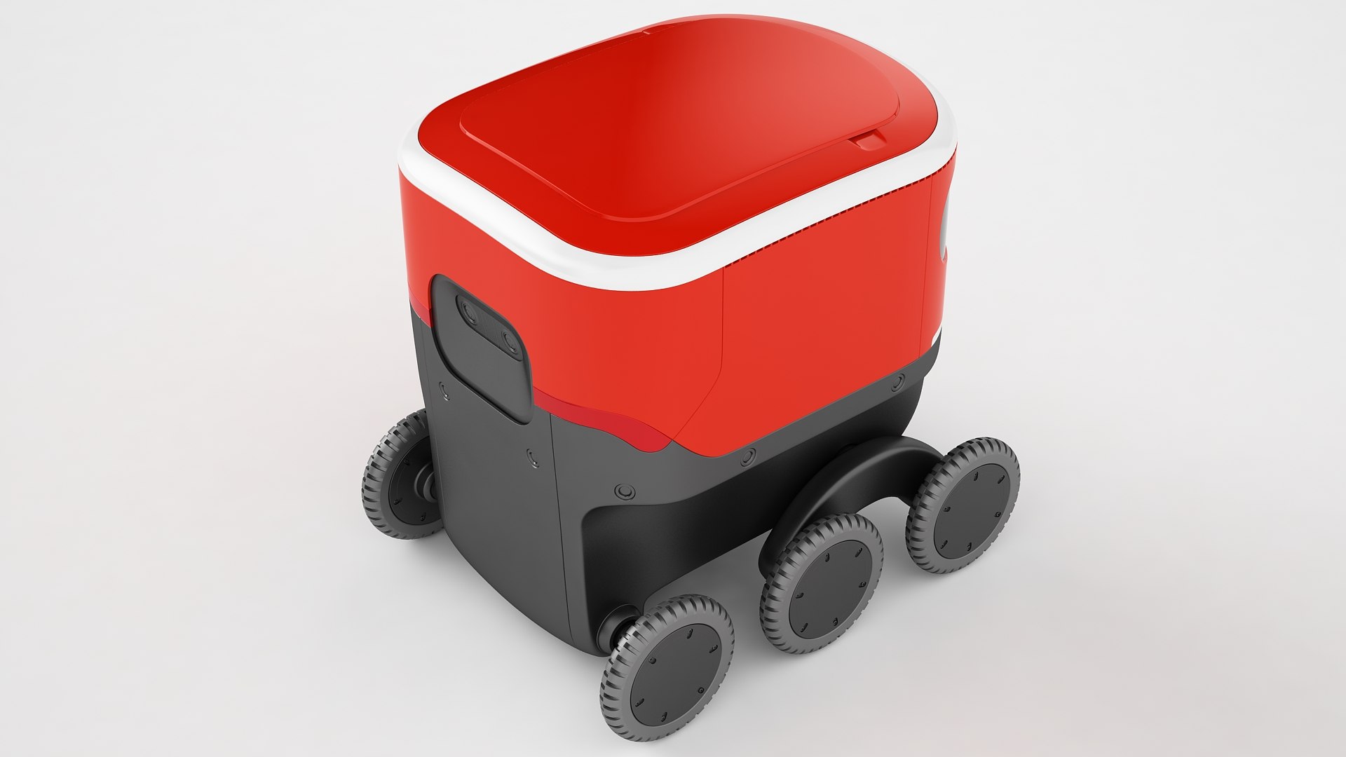 Delivery Robot 02 3D Model - TurboSquid 1910032