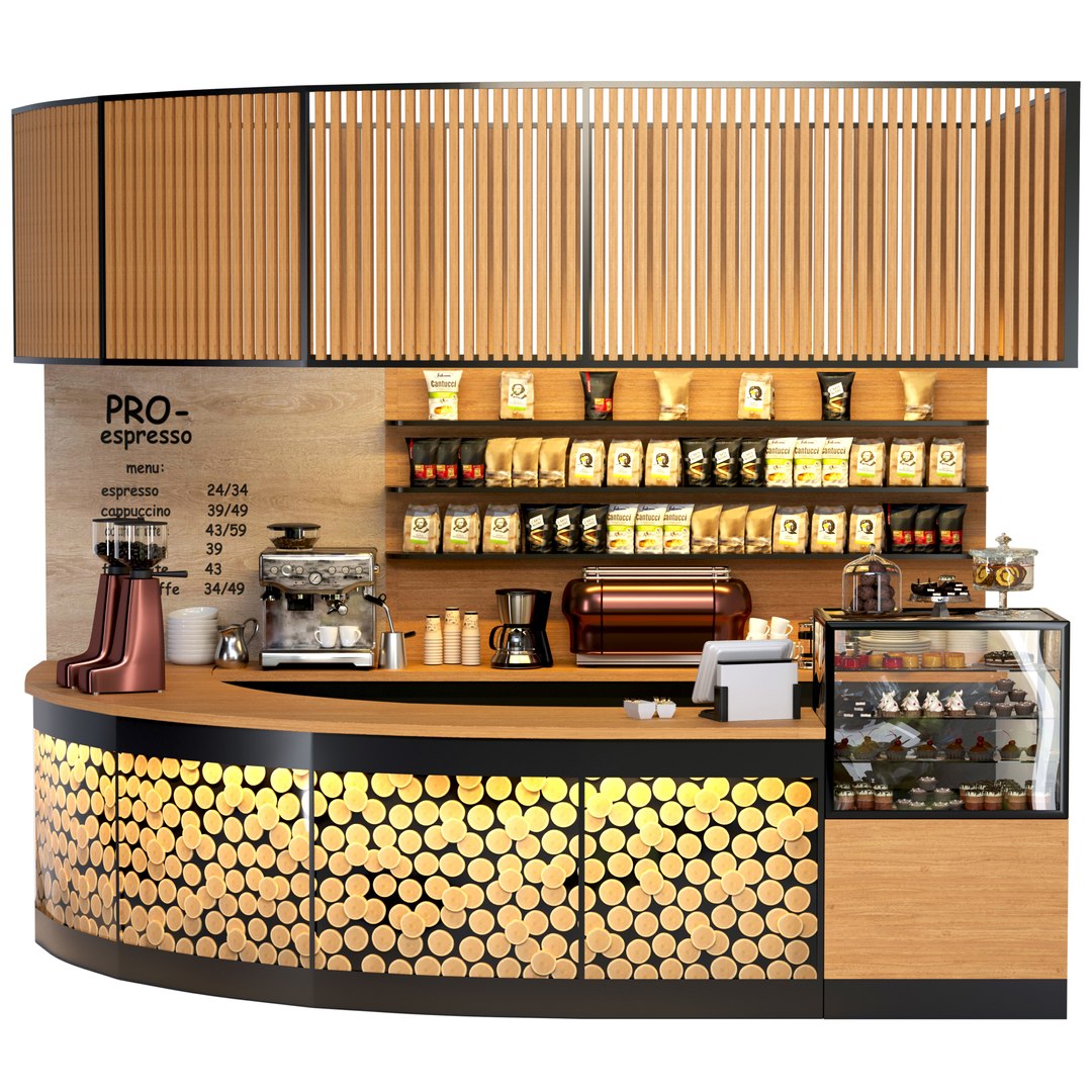 3D Coffee Point 104 - TurboSquid 1785386