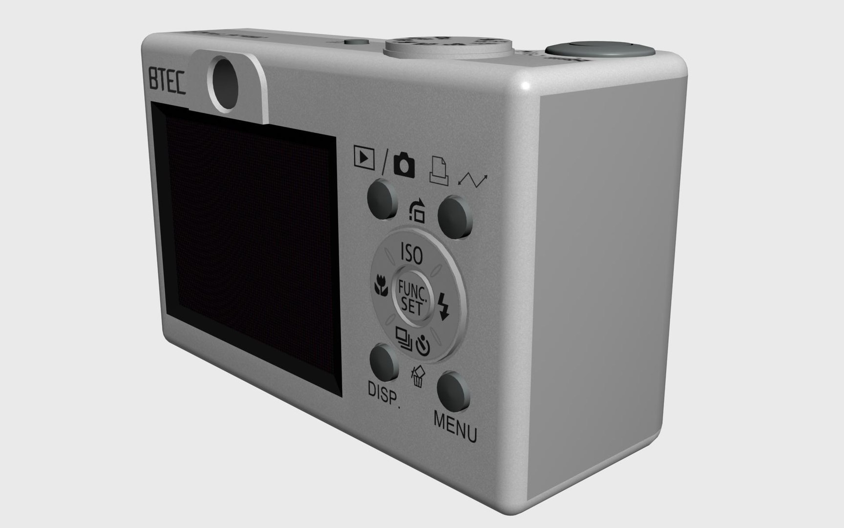 3d model of camera digital