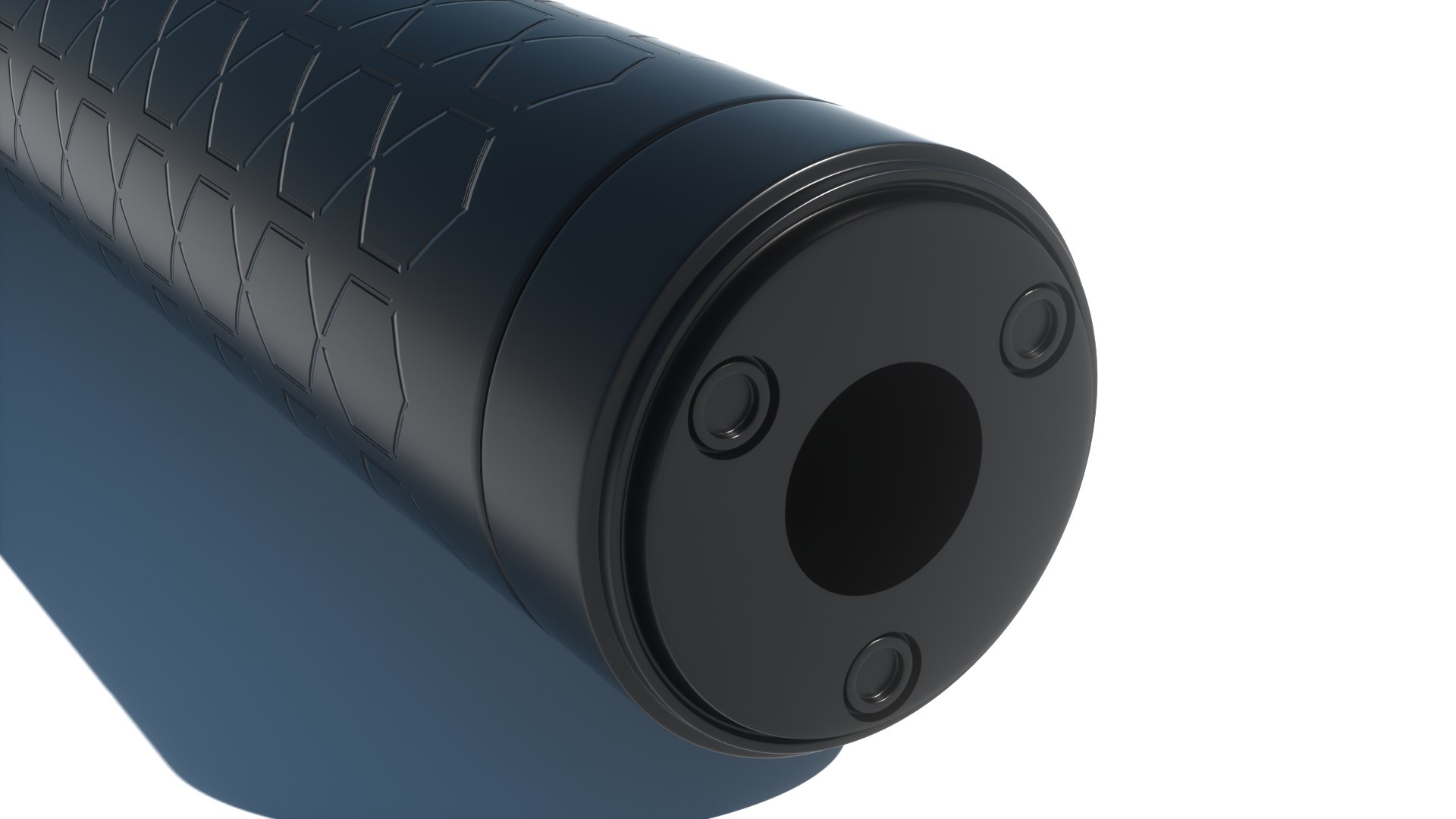 3D Weapon Set Collimator Scope And Silencer HP Model - TurboSquid 1794766