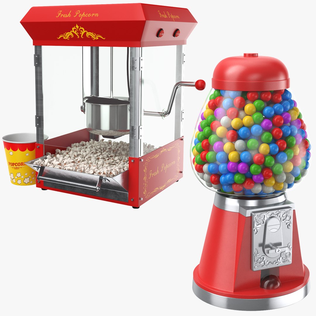 3D model real candy machines - TurboSquid 1496742