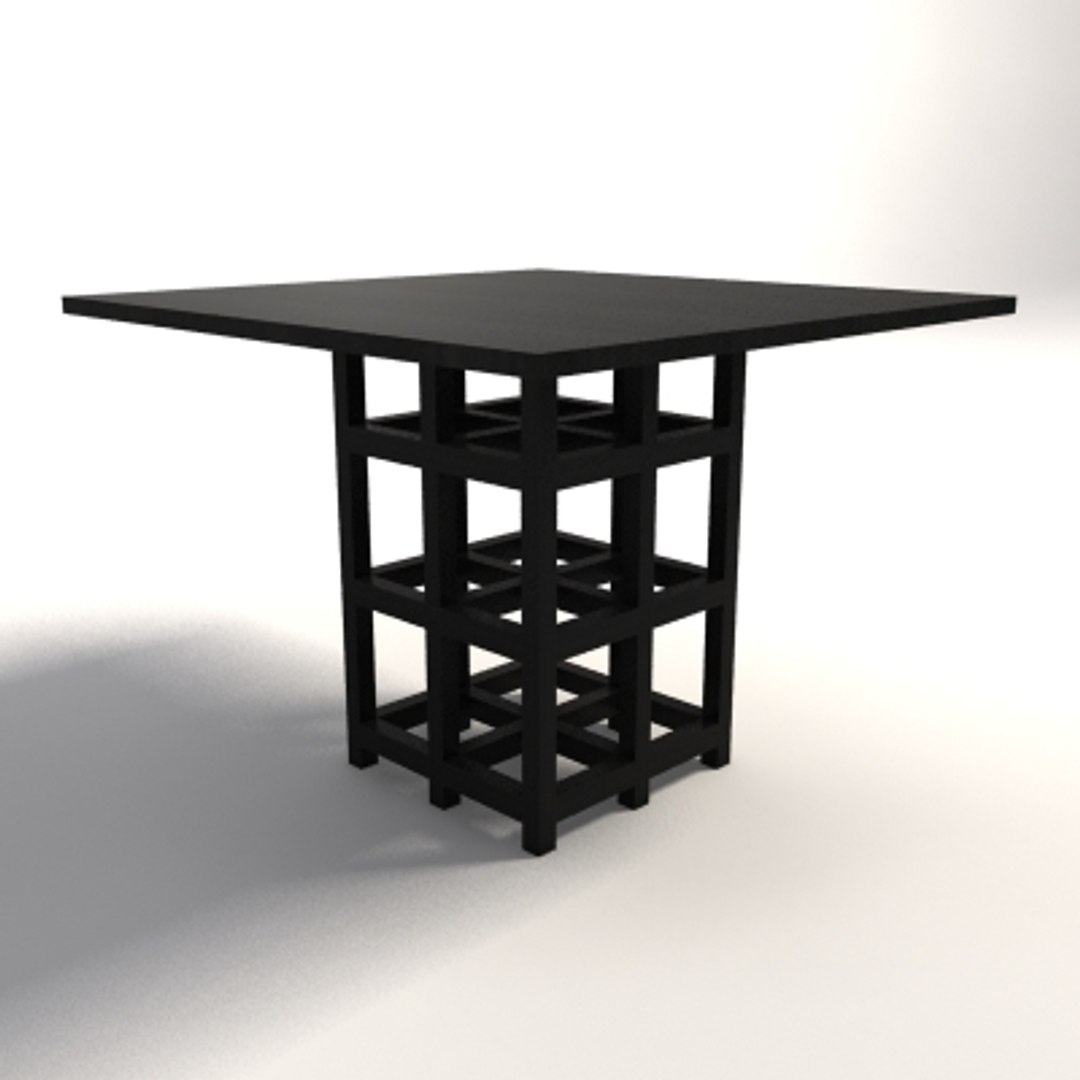 3d model charles rennie mackintosh ds2