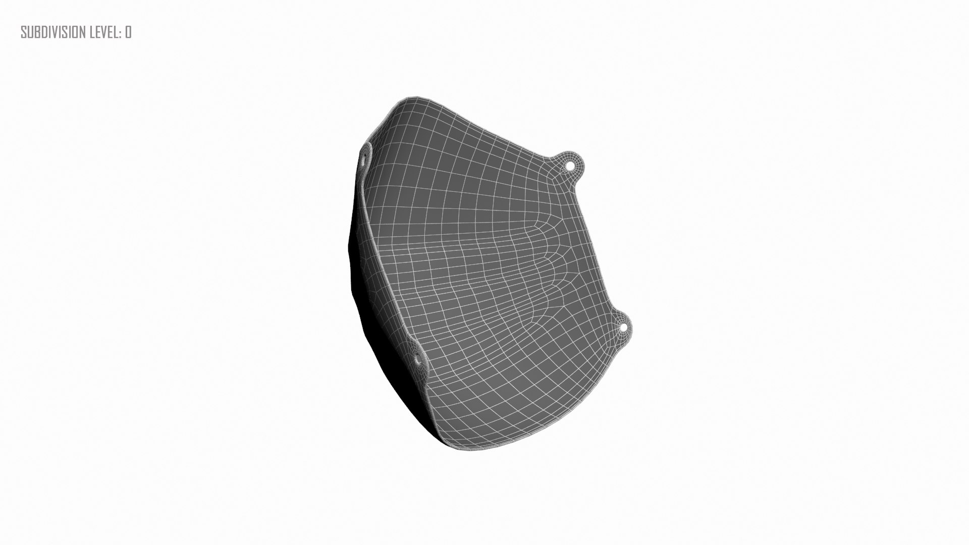 Simple Mask 3D Model - TurboSquid 1535406