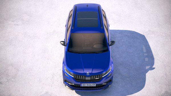 스코다 코디 악 RS 2019 3D 모델 - TurboSquid 1359044