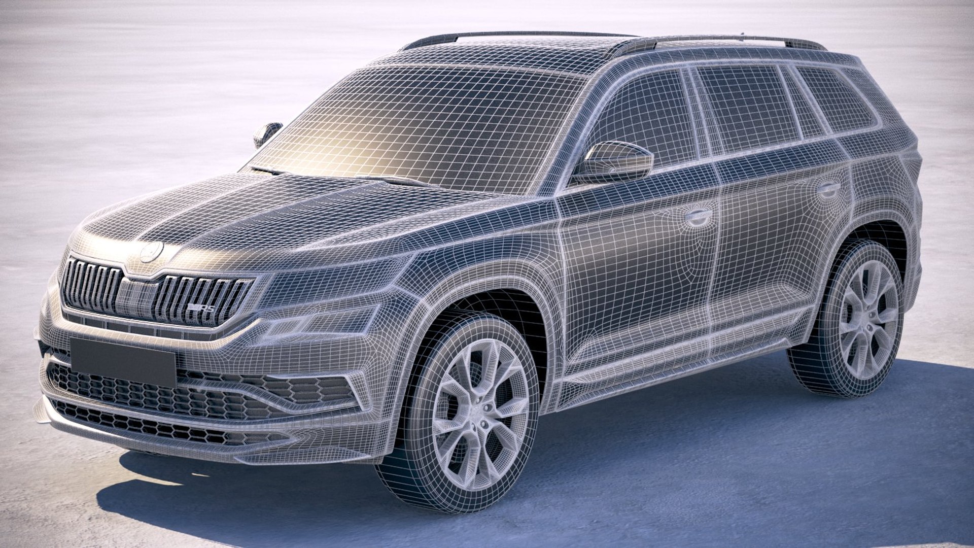 Skoda kodiaq rs 3D model - TurboSquid 1359044
