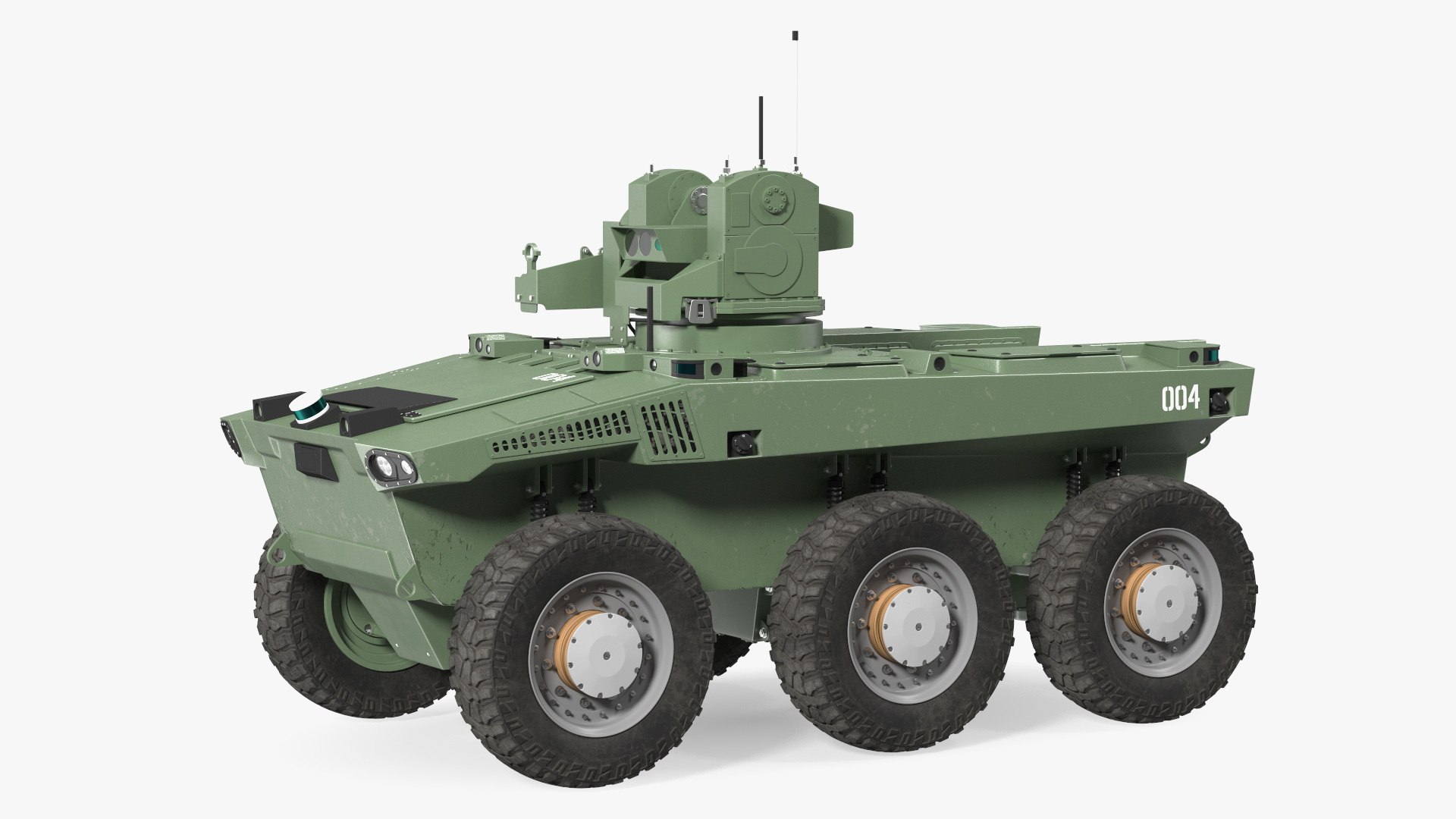 Smart Military Robot Rigged For Cinema 4D 3D - TurboSquid 2124835