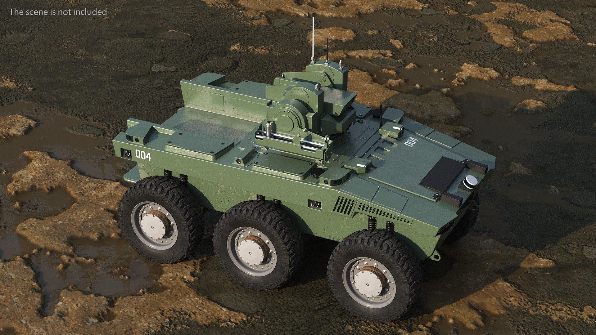 Smart Military Robot Rigged For Cinema 4D 3D - TurboSquid 2124835