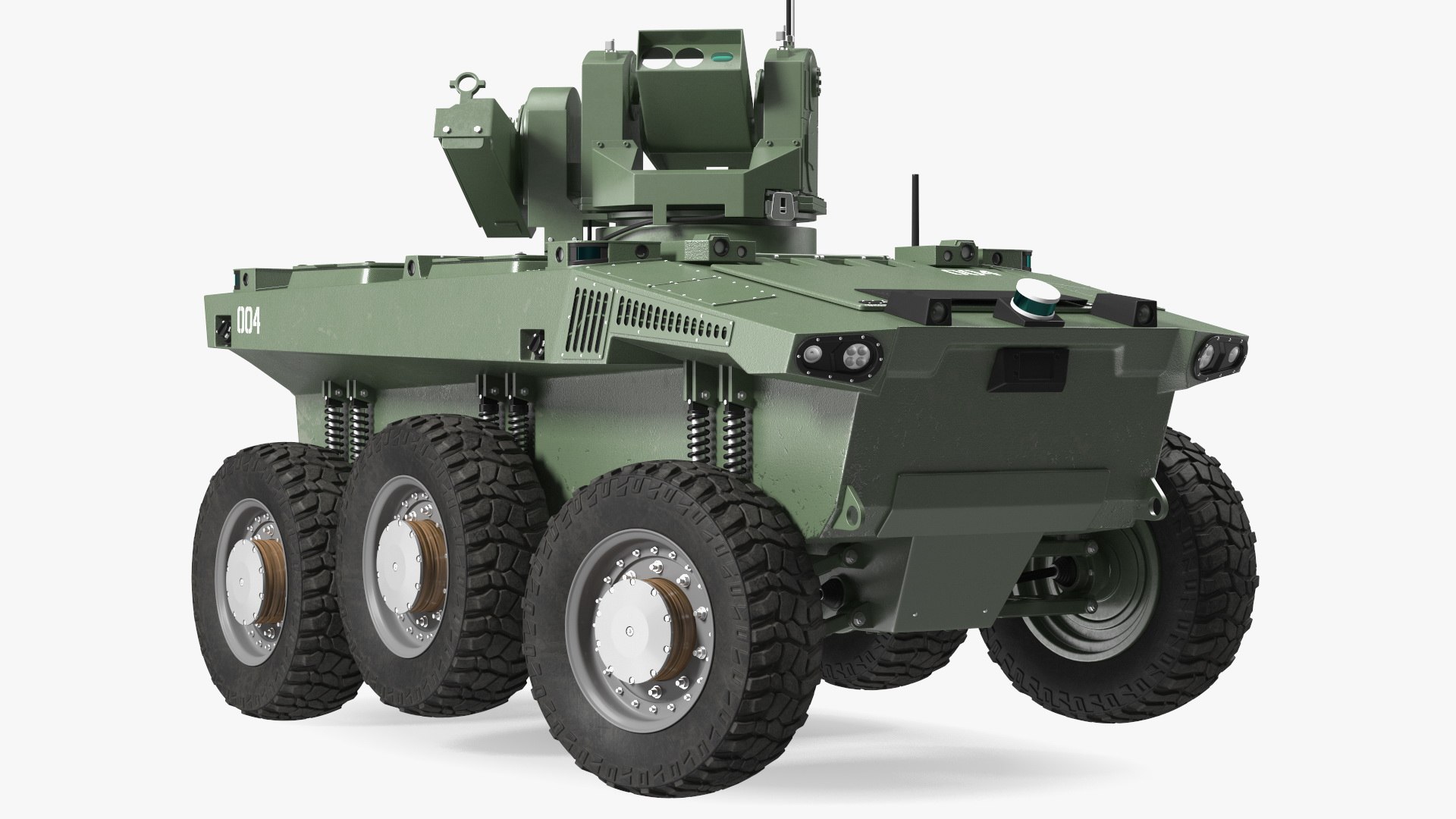 Smart Military Robot Rigged For Cinema 4D 3D - TurboSquid 2124835