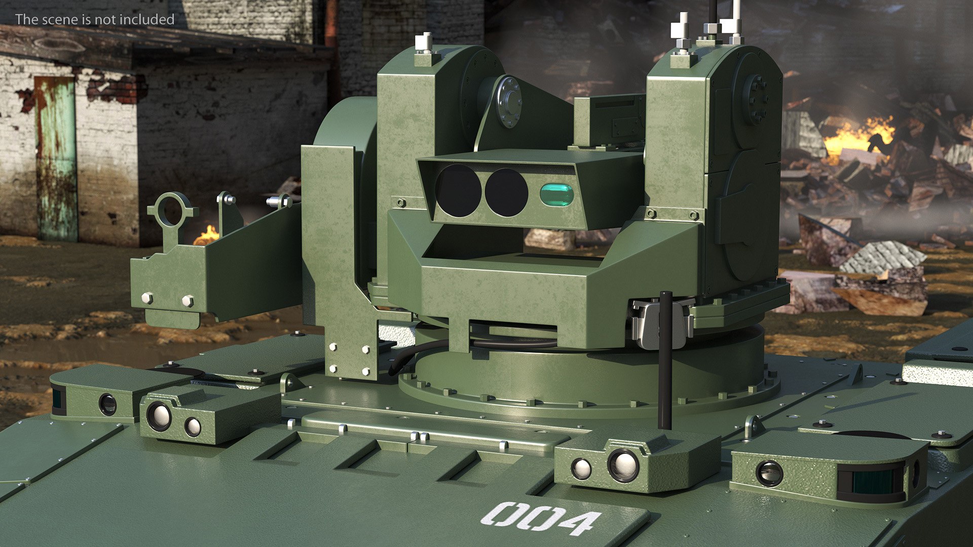 Smart Military Robot Rigged For Cinema 4D 3D - TurboSquid 2124835