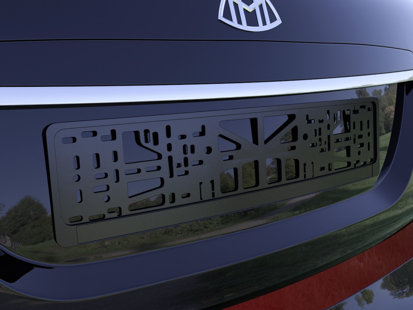 Frame Car Number 3D Model | 1144864 | TurboSquid