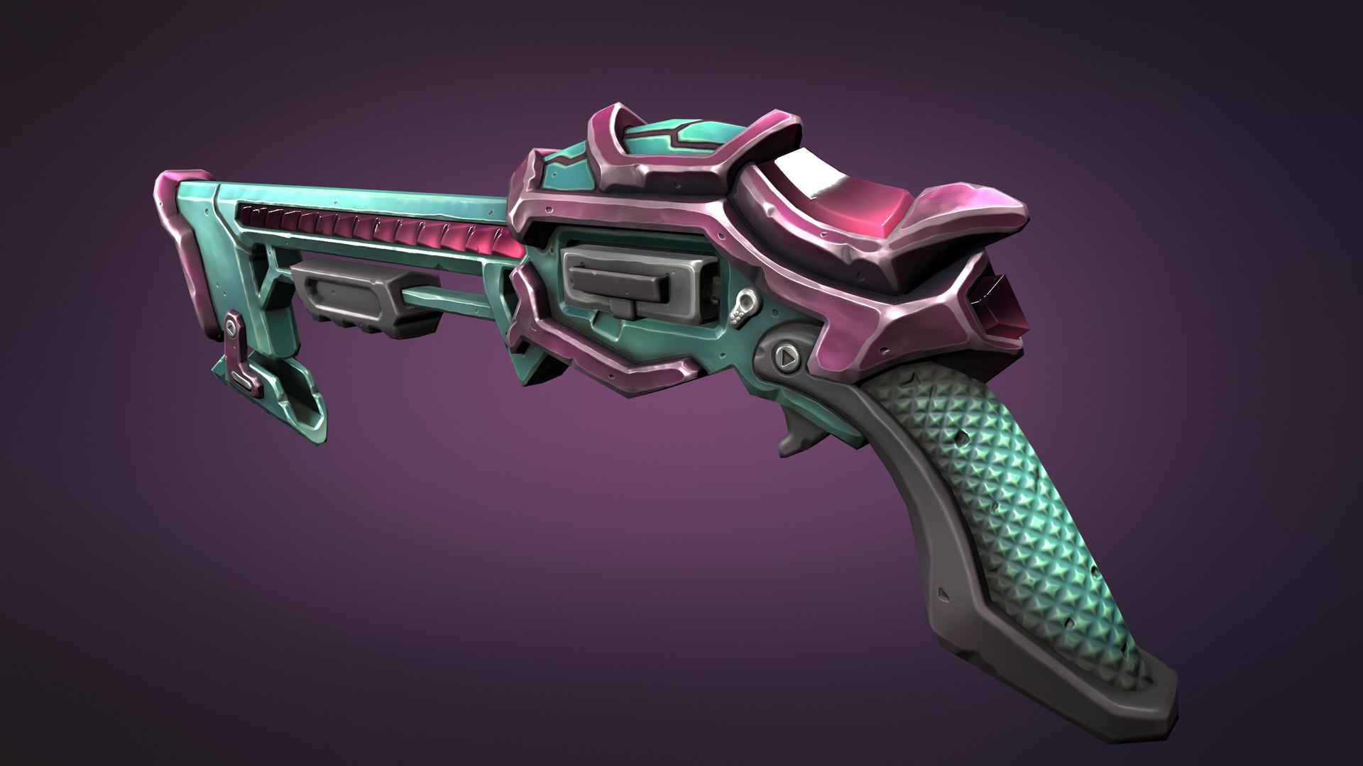 Sci-fi Musket 3D Model - TurboSquid 2119301