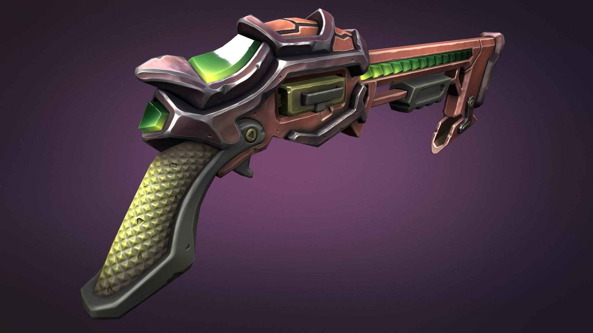 Sci-fi Musket 3D Model - TurboSquid 2119301