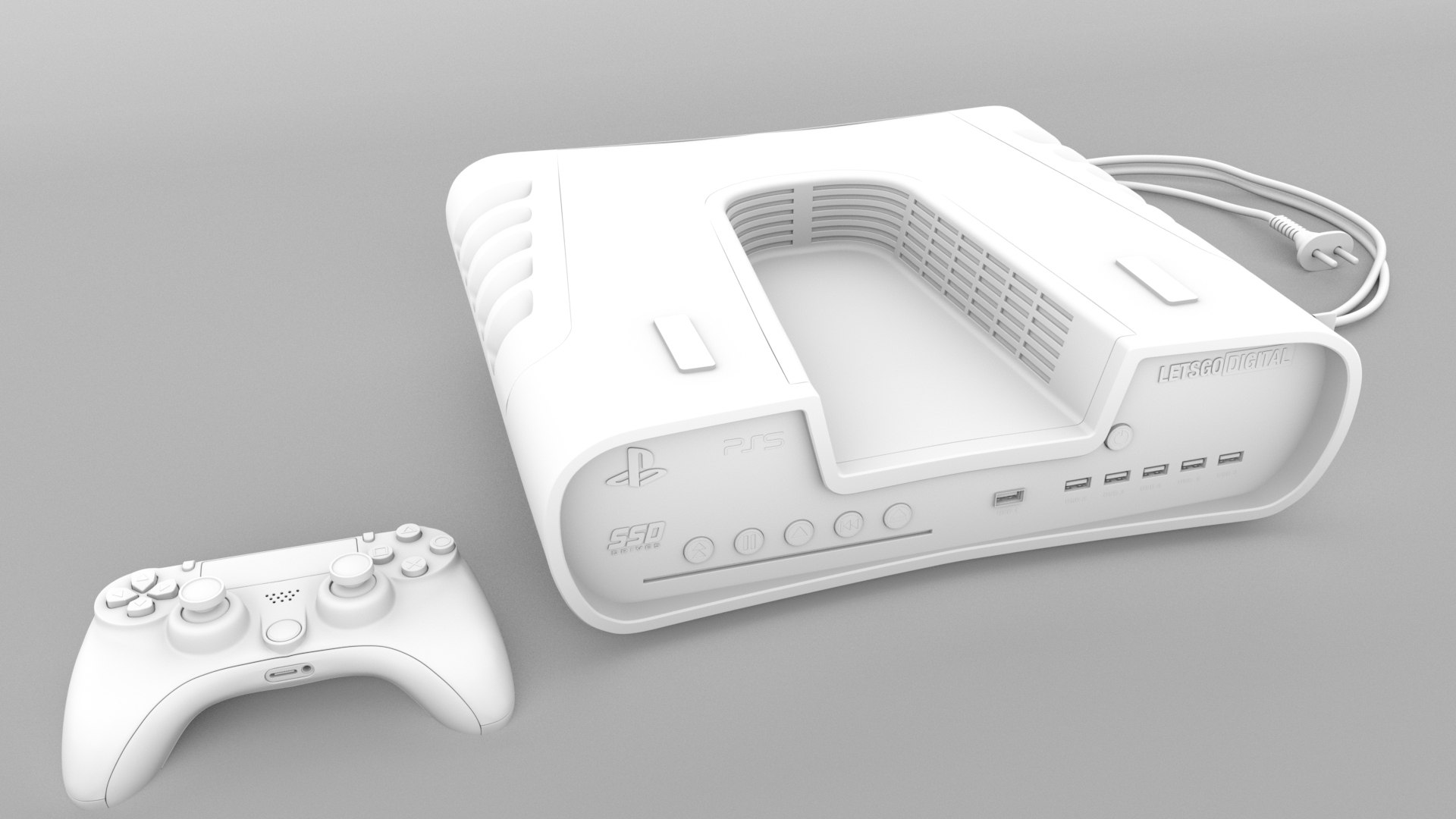 3D Playstation 5 - TurboSquid 1469973