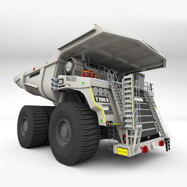 Liebherr Mining Truck 3D model - TurboSquid 1992537