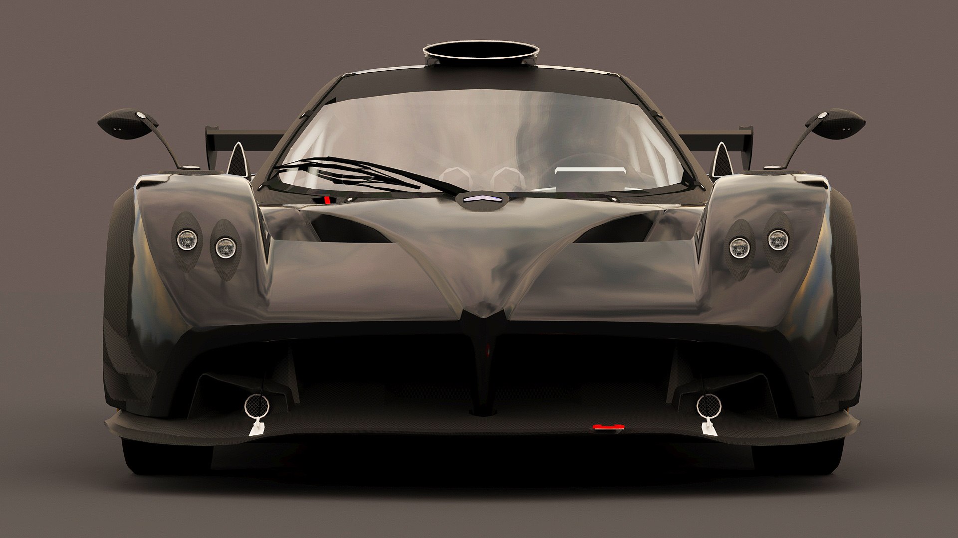 Pagani Zonda R 2008 3D - TurboSquid 2223072