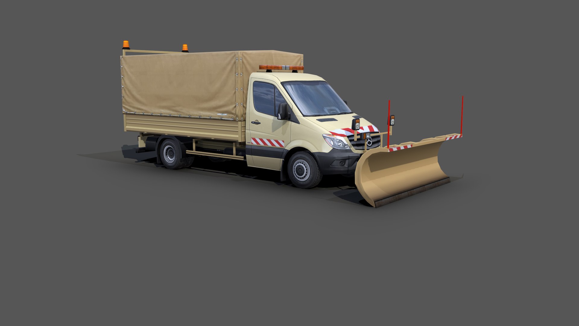 Mercedes Sprinter Dump Truck SP 2016 3D - TurboSquid 1827771