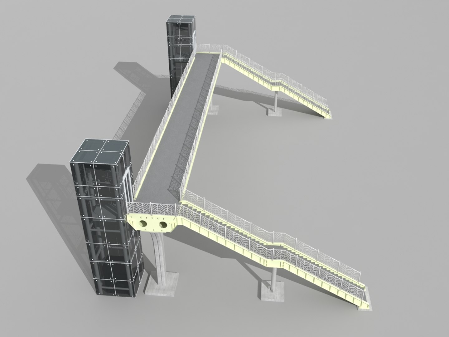 3D Model Overpass Pass - TurboSquid 1482071