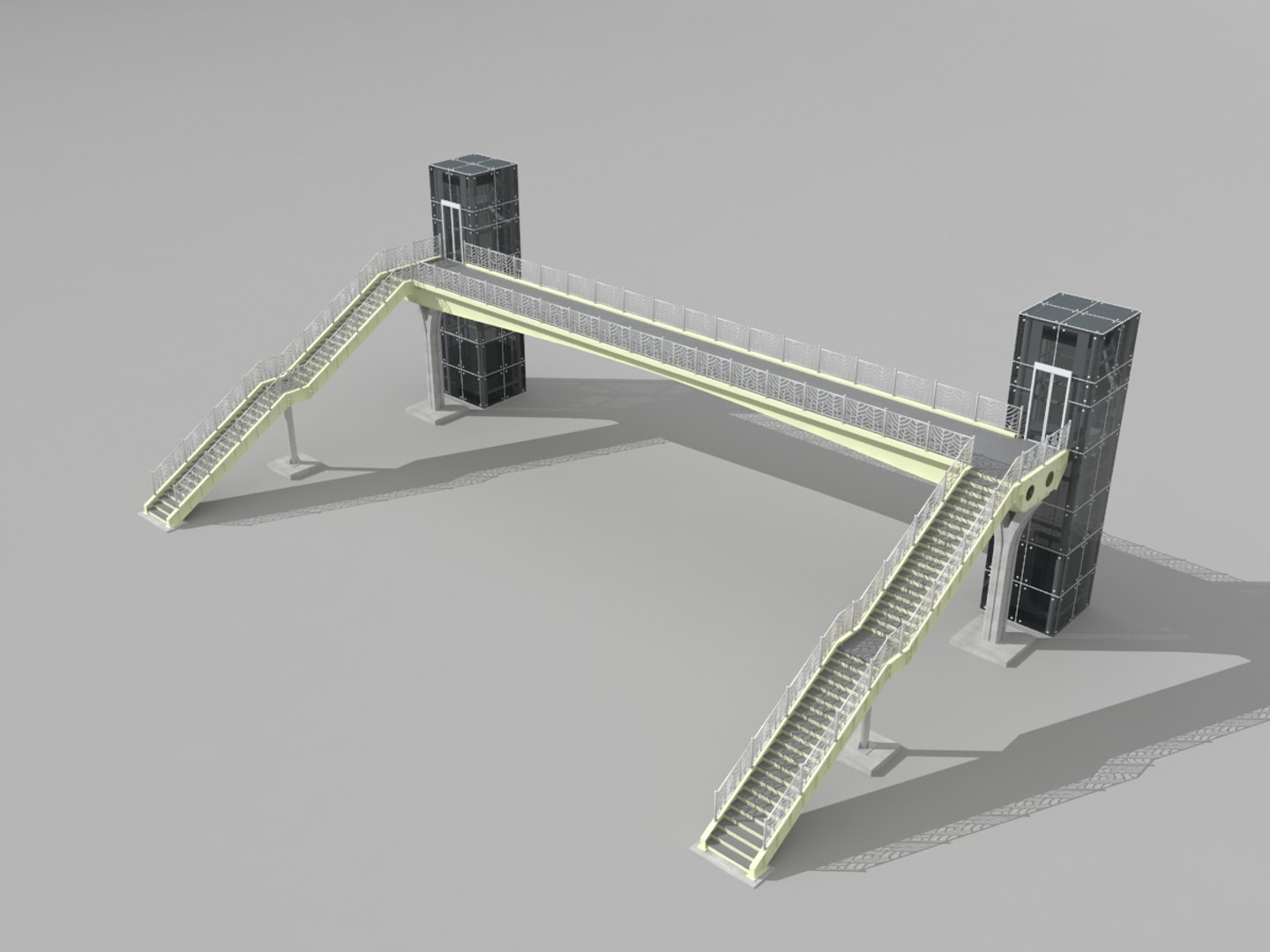 3D Model Overpass Pass - TurboSquid 1482071