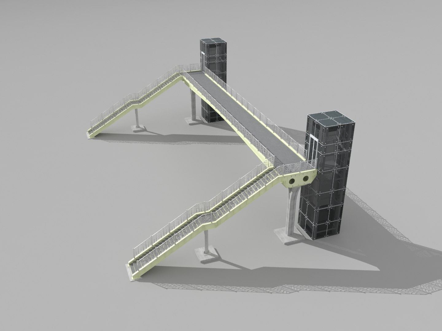 3D Model Overpass Pass - TurboSquid 1482071