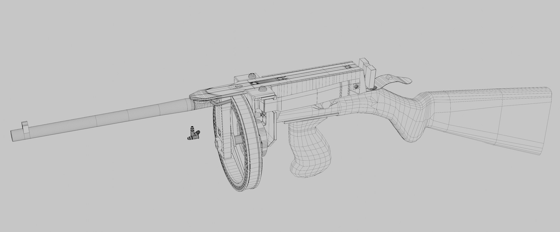 3D Evelyn Owen Homemade Smg Model - TurboSquid 1954077