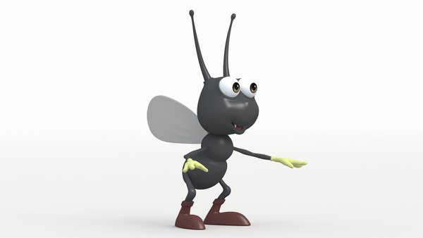 Cartoon Fly 3D Models for Download | TurboSquid