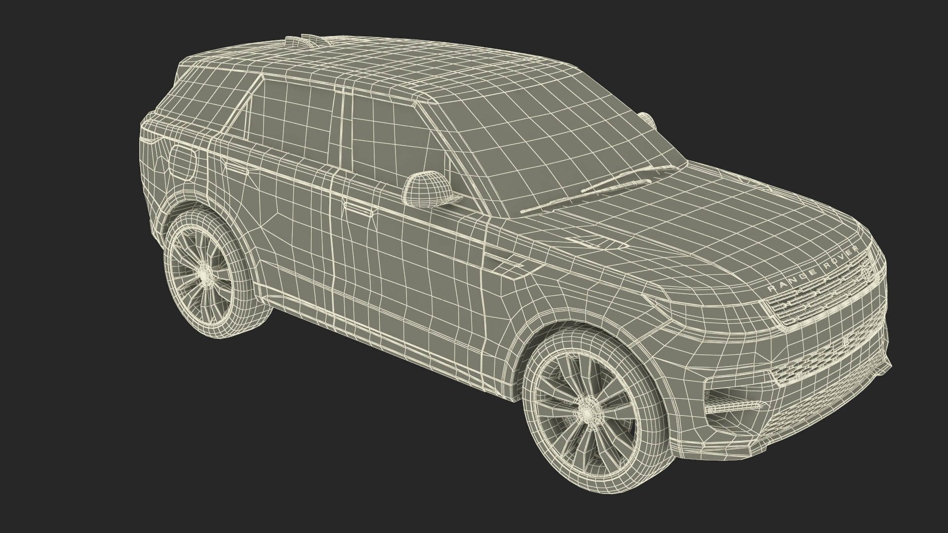 3D 2023 Range Rover Sport Black - TurboSquid 2384565