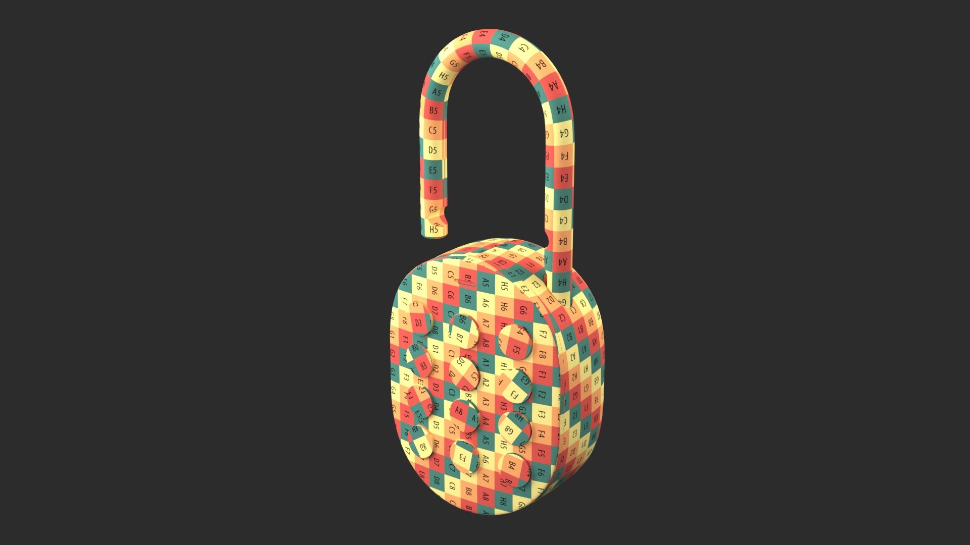 3D Model Padlock - TurboSquid 1792799