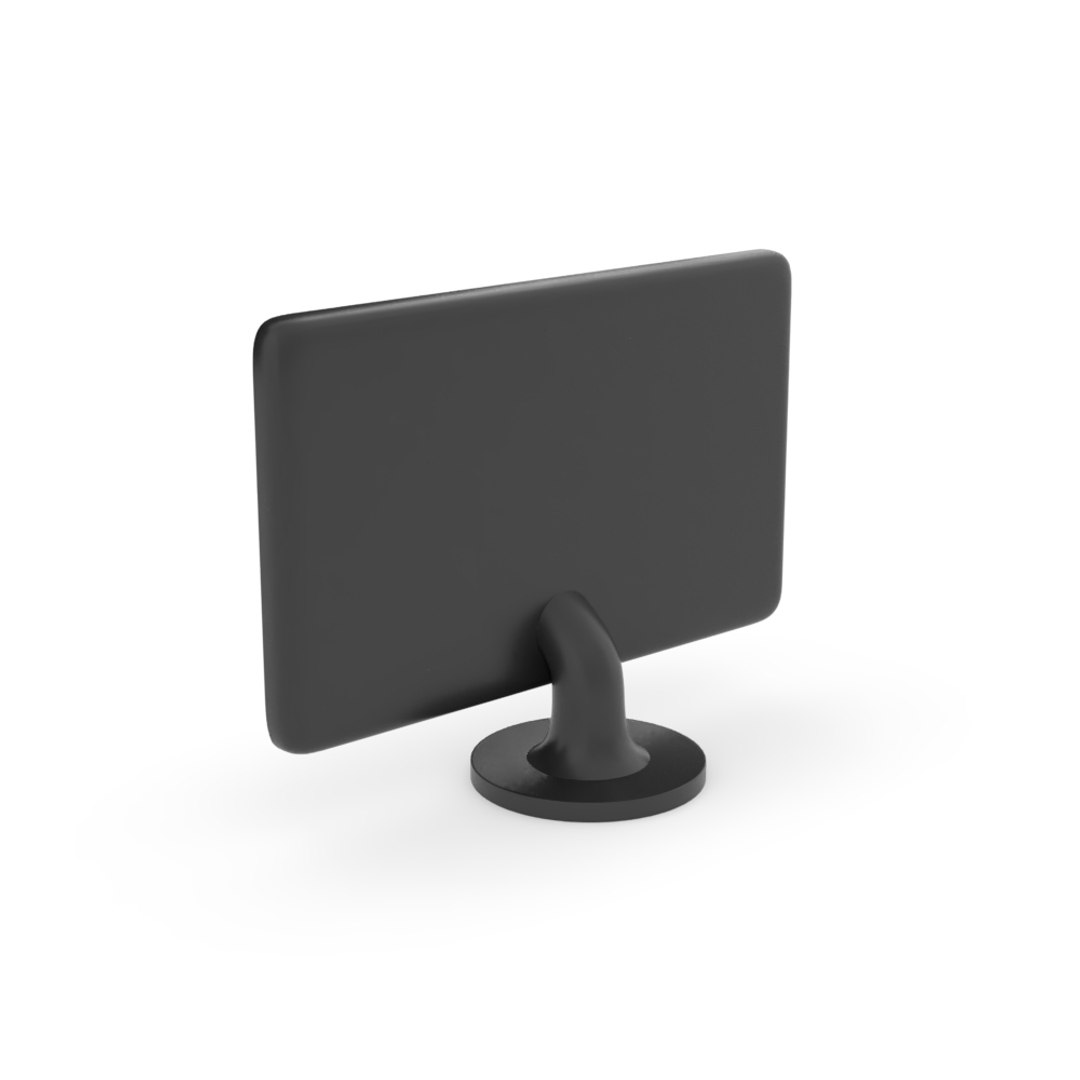 Simple Tv Screen Monitor 3D Model - TurboSquid 1383004