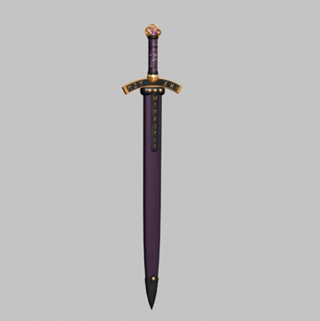 3d Sword Model