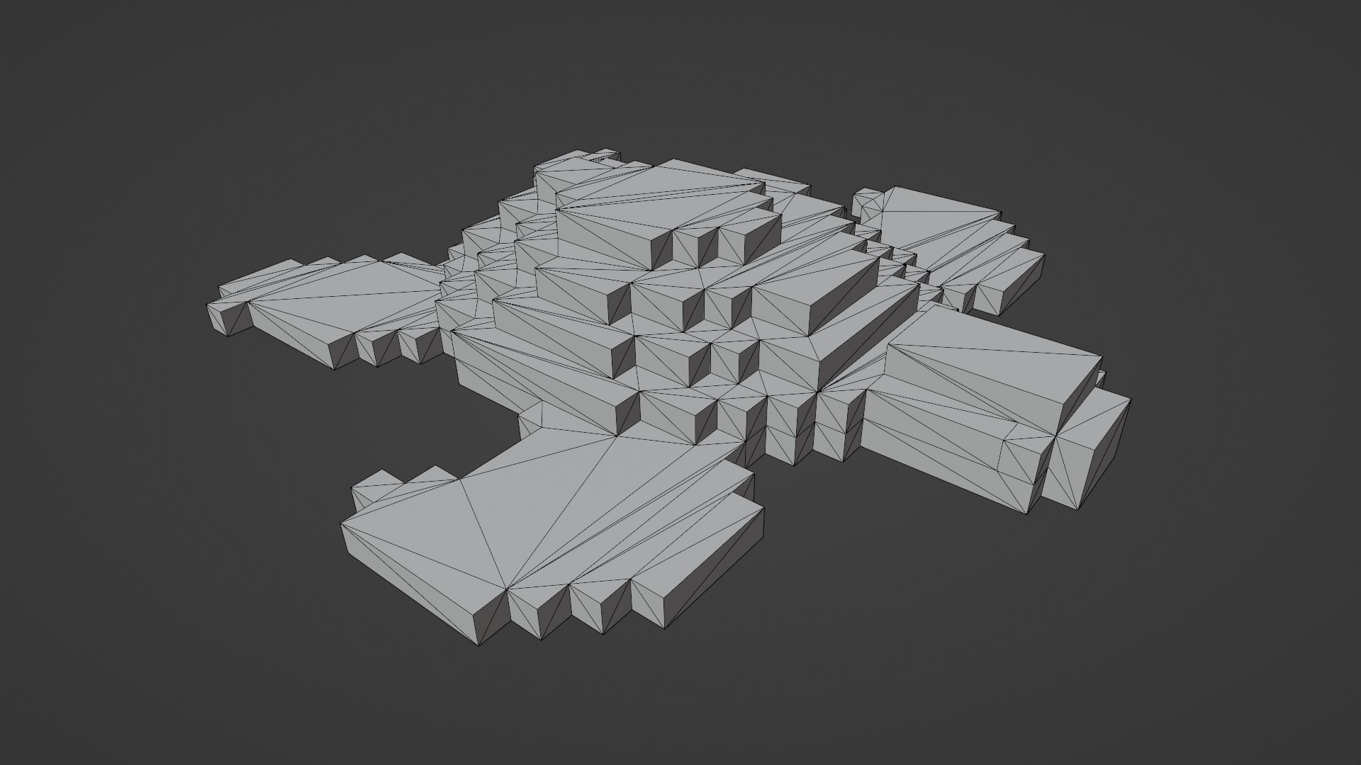 3D Voxel Sea Turtle Model - TurboSquid 1952967