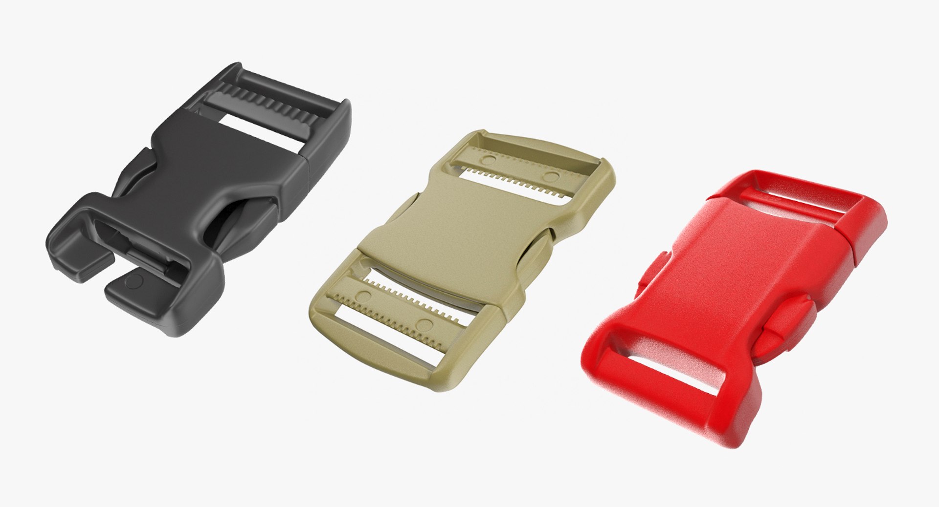 Buckles Collection 3D model - TurboSquid 1966202