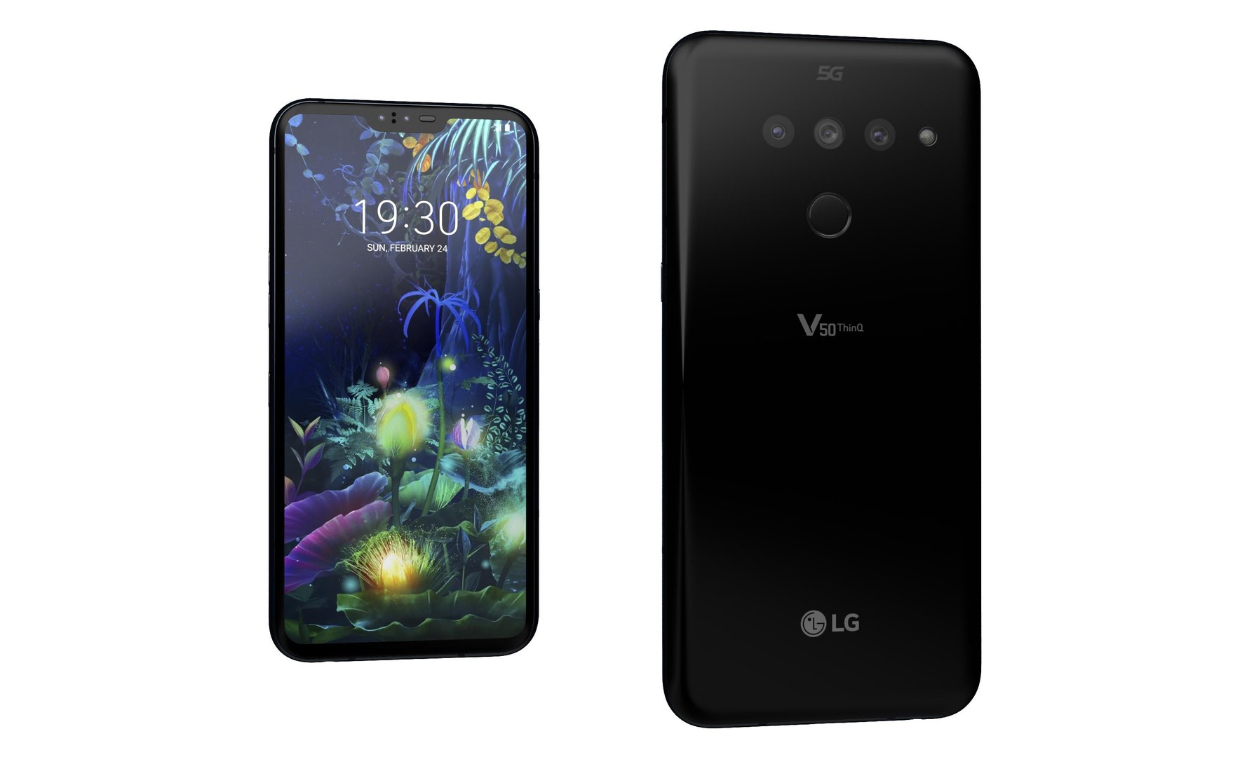 LG V50 ThinQ 5G 3D Model - TurboSquid 2074101
