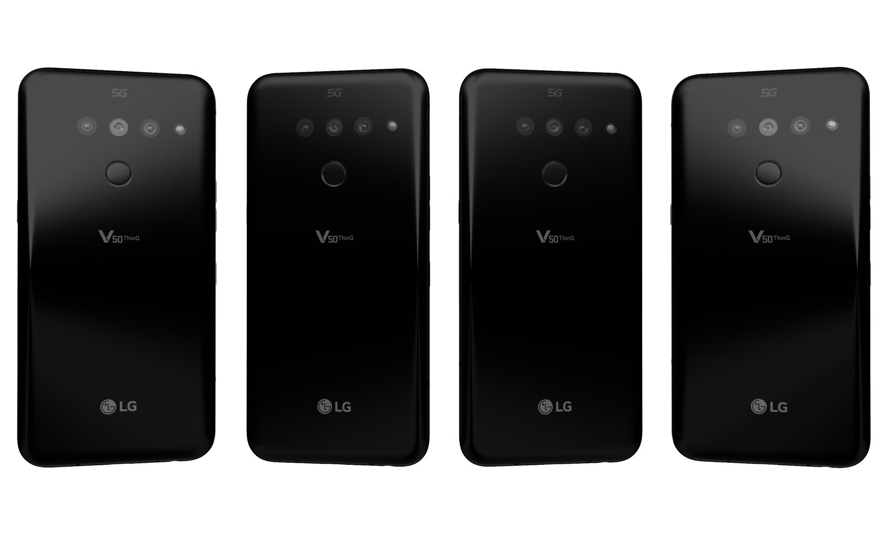 LG V50 ThinQ 5G 3D Model - TurboSquid 2074101
