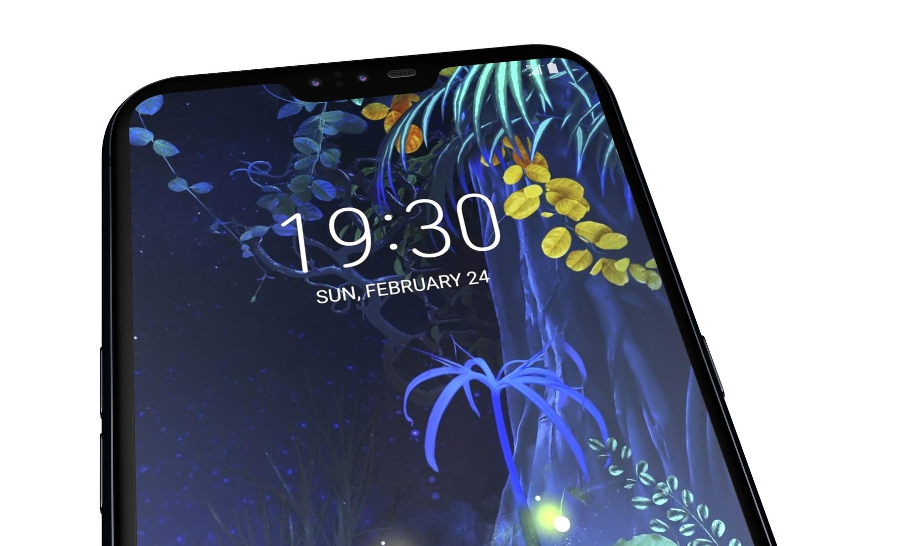 LG V50 ThinQ 5G 3D Model - TurboSquid 2074101