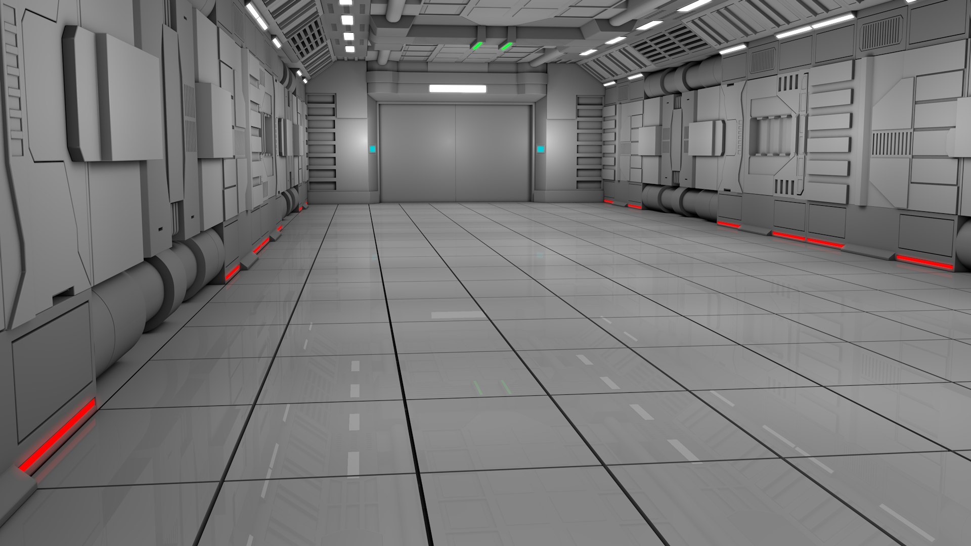 Sci Fi Room 3D Model - TurboSquid 2042211