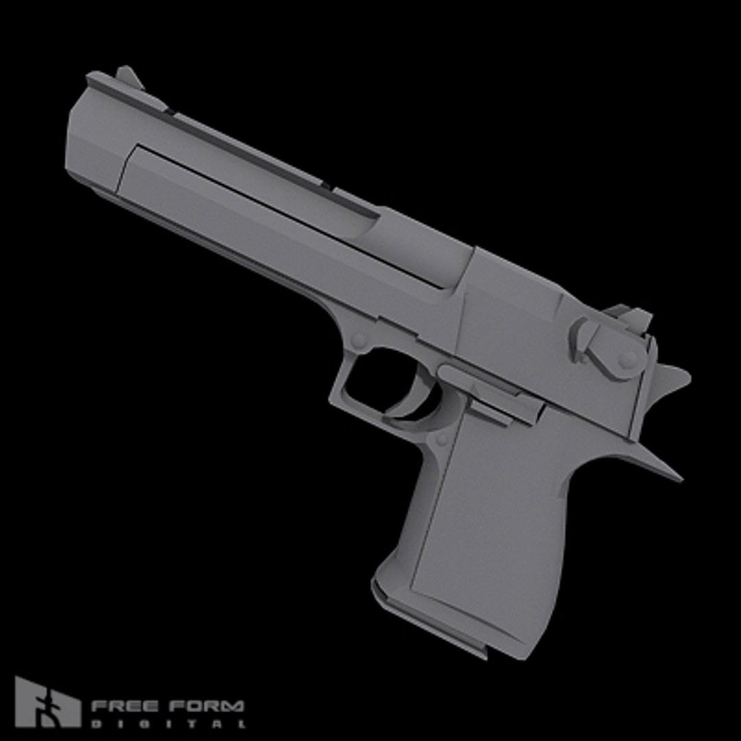 pistol 3d model