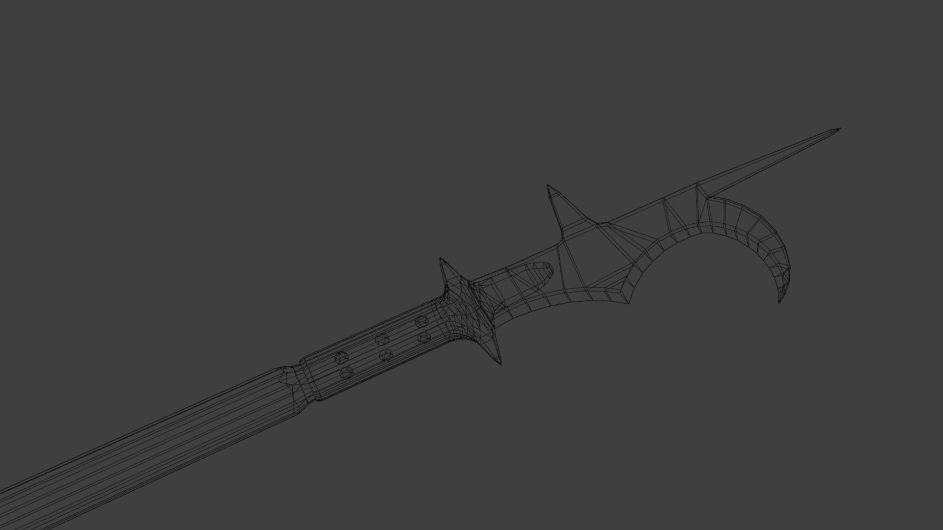 Game Ready Billhook Polearm 4k Texture 3D - TurboSquid 2260620