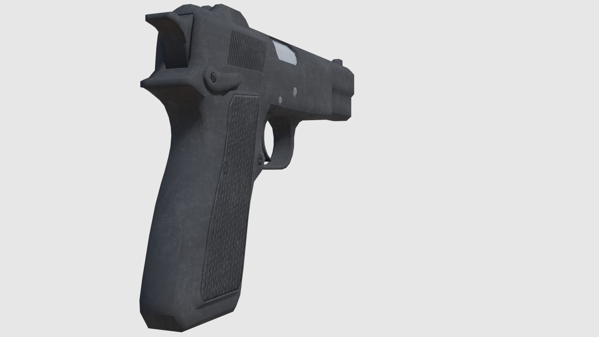 3D Ready Browning Hi Power Model - TurboSquid 1211218