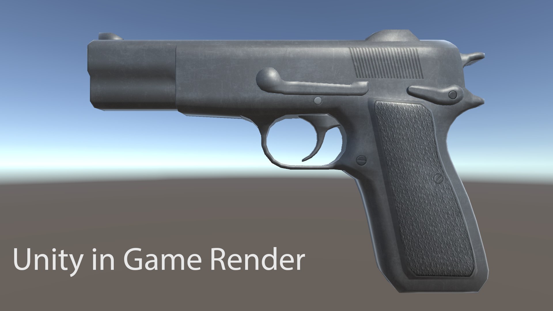 3D Ready Browning Hi Power Model - TurboSquid 1211218