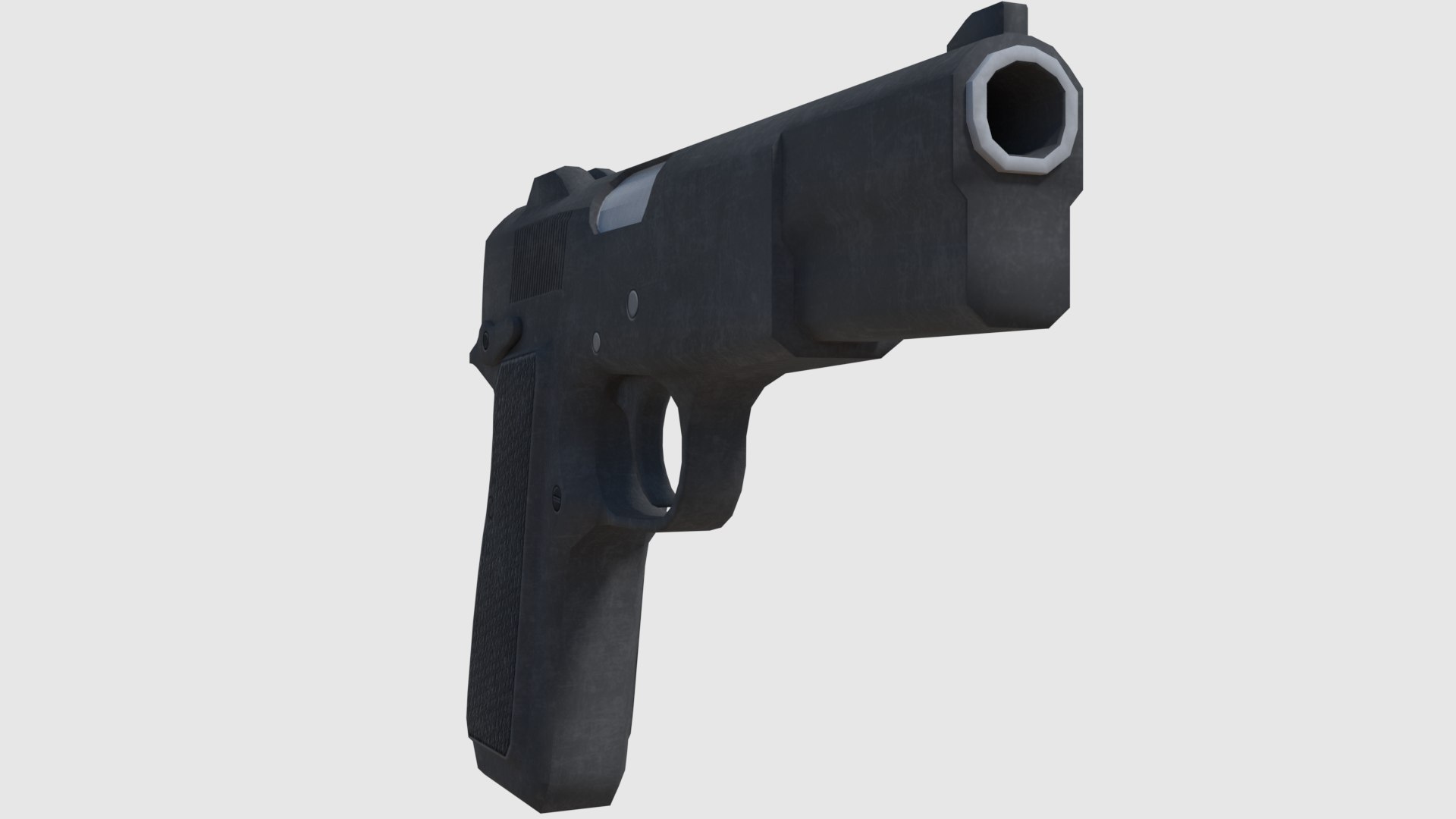 3D Ready Browning Hi Power Model - TurboSquid 1211218